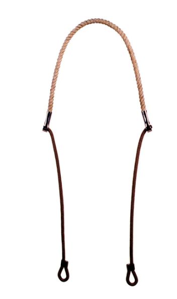 1023 REINSMAN 3/8" LARIAT DRAW GAG BRIDLE