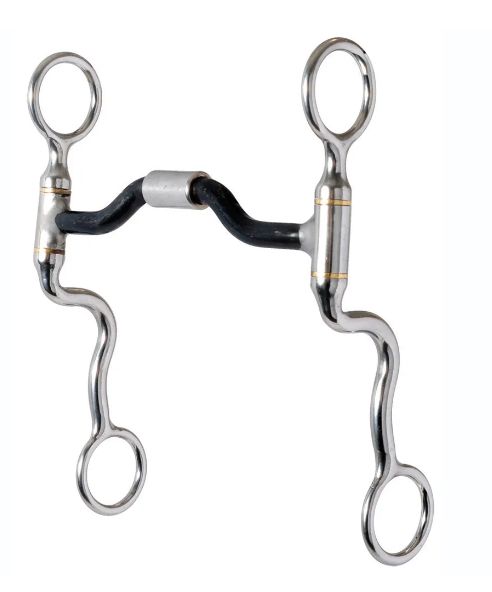 760 REINSMAN SEVEN S SWEET IRON LOW PORTED BARREL CURB BIT