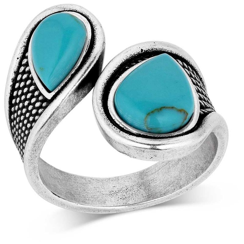 RG5968 MONTANA SILVERSMITHS HIGH TIDES WRAP RING
