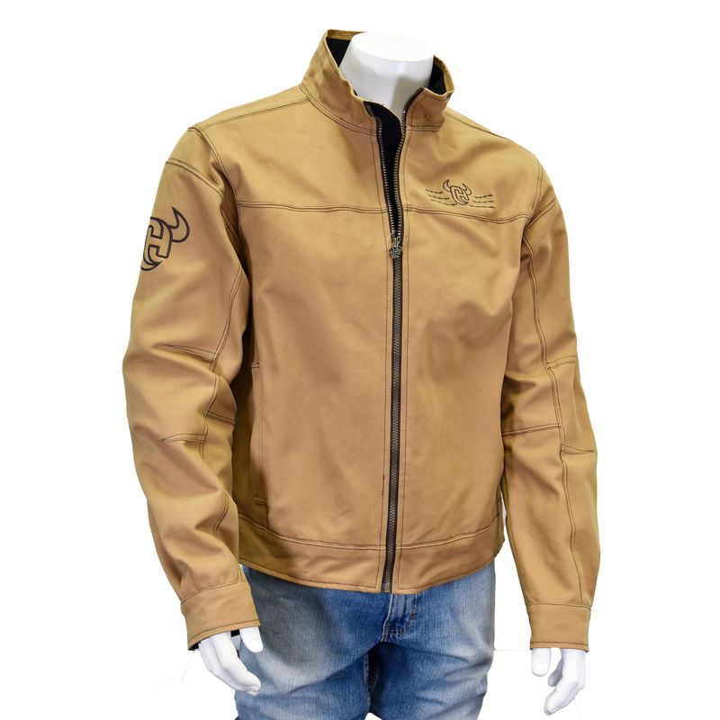 191193-095 COWBOY HARDWARE WOODSMAN LOGO CANVAS JACKET