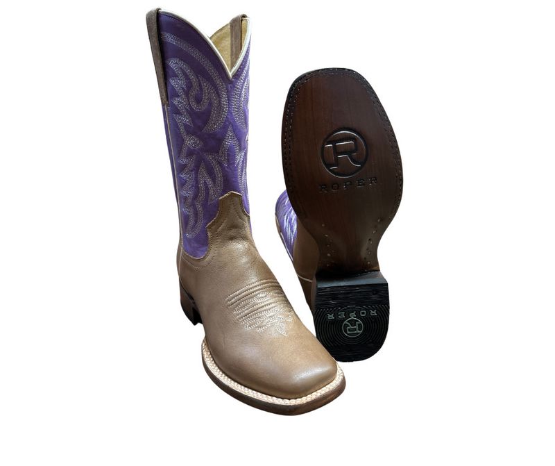 VIOLET WESTERN BOOT