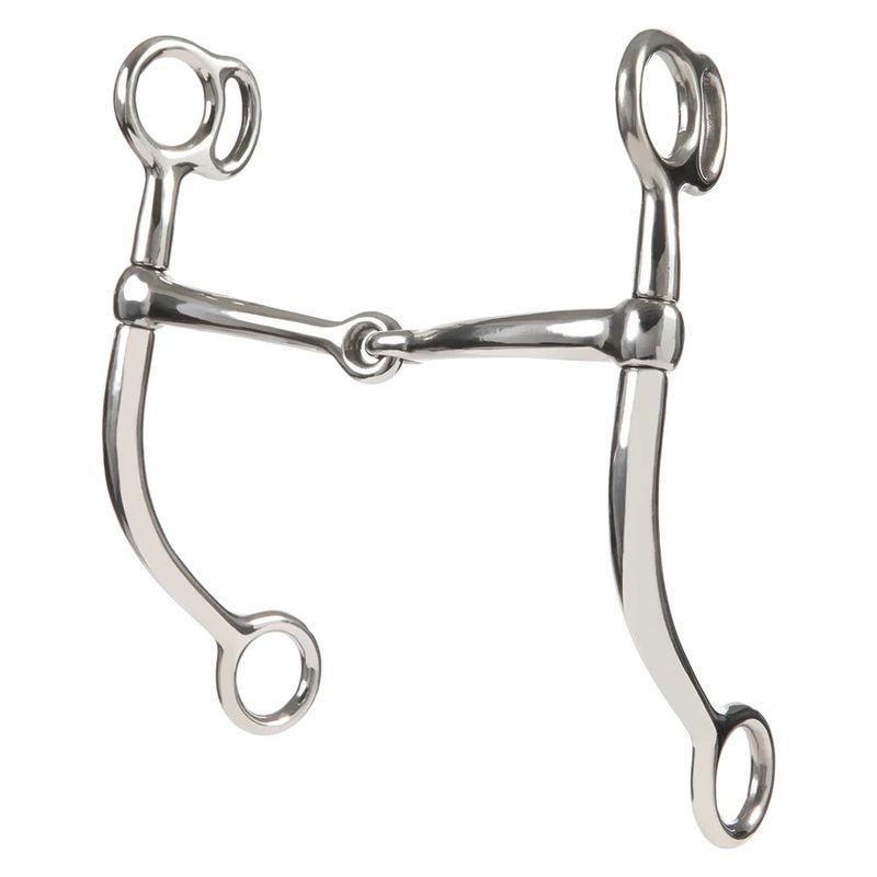Upgrade Your Ride with WEAVER DRAFT BIT, 6" SNAFFLE MOUTH — A Bit of Tack