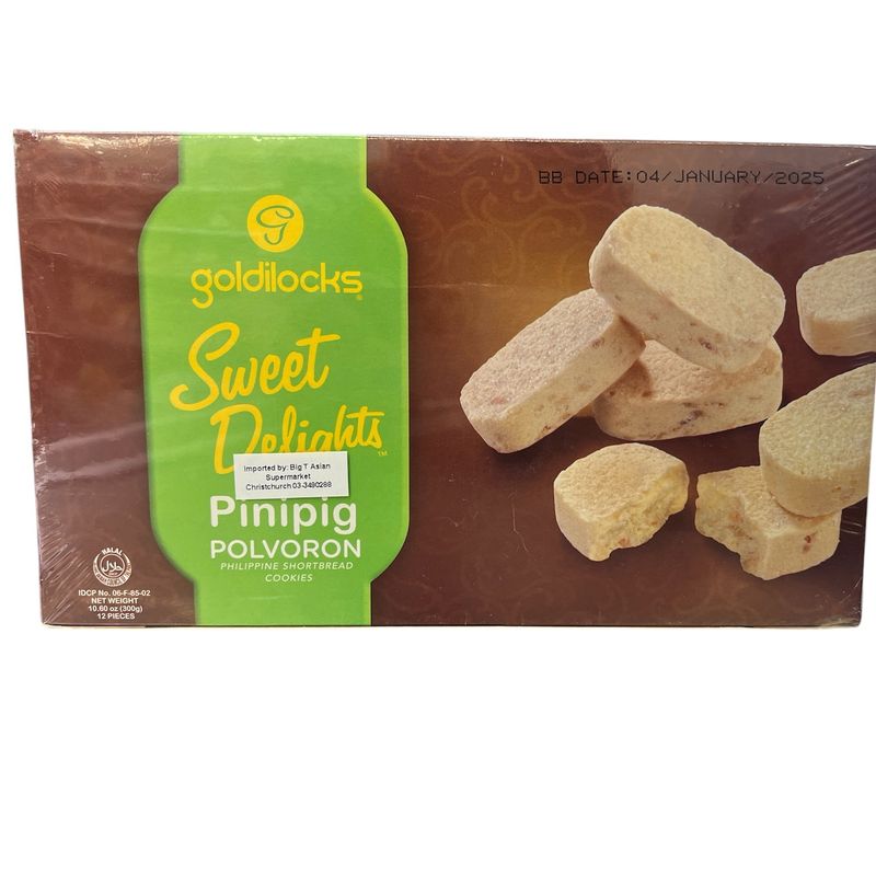 Goldilocks Polvoron 25gx12 Pinipig