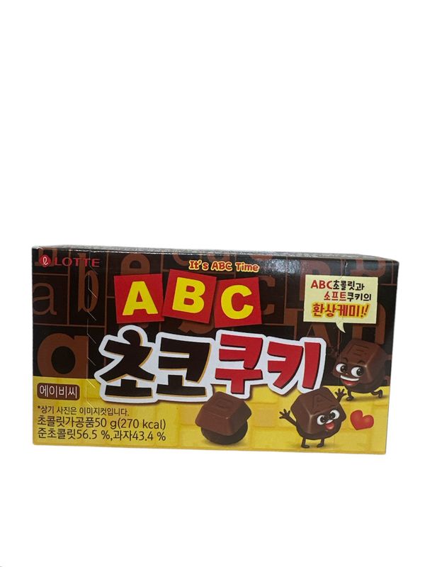 Lotte ABC Choco Cookies 50g