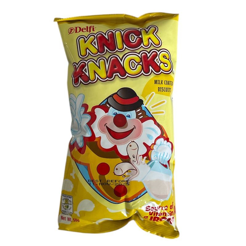 Knick Knacks Milk Coated Biscuit 50g
