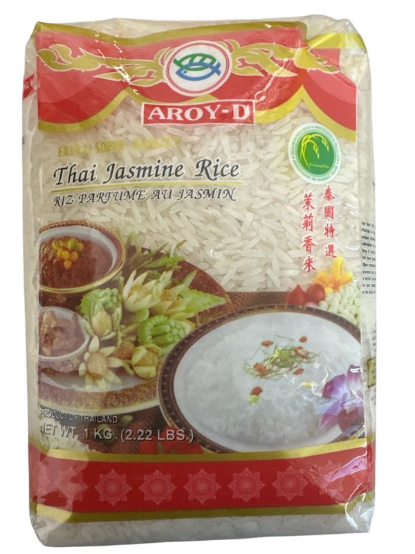 Aroy-D Thai Jasmine Rice 1kg