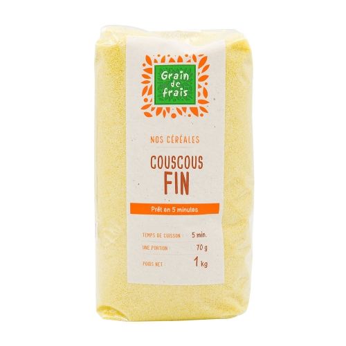 Couscous fin paquet 1kg Grain de Frais