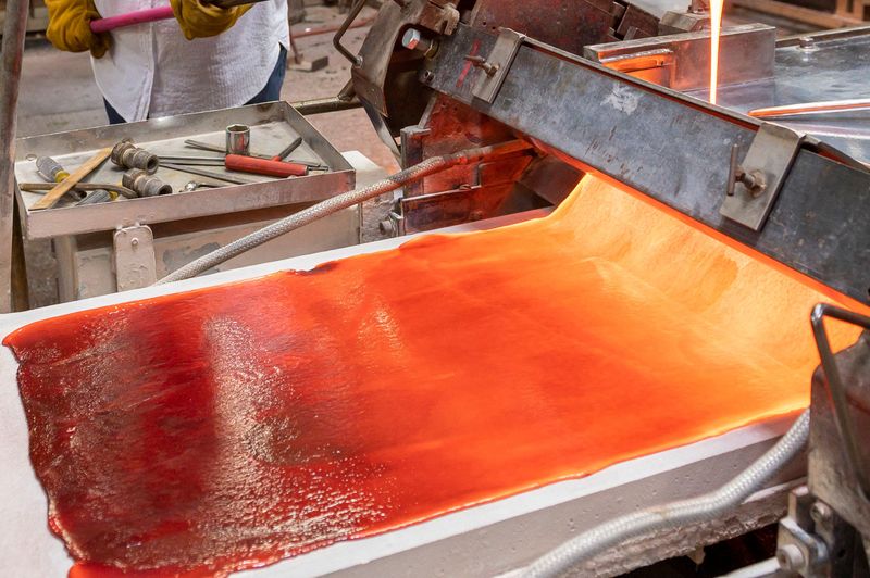 Bullseye Sheet Glass