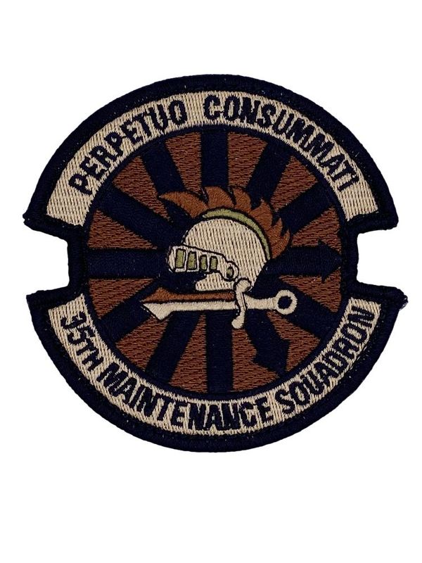 35th MAINTENANCE SQUADRON embroidered patch