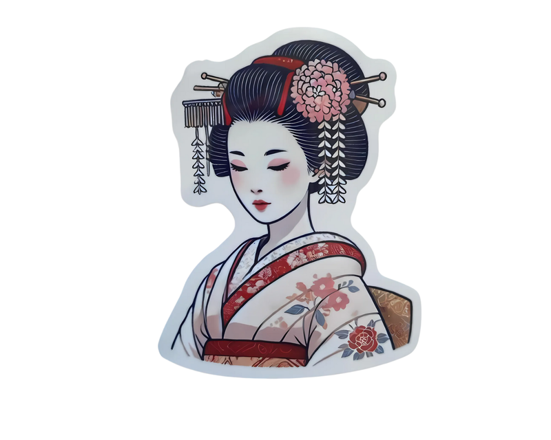 GEISHA sticker