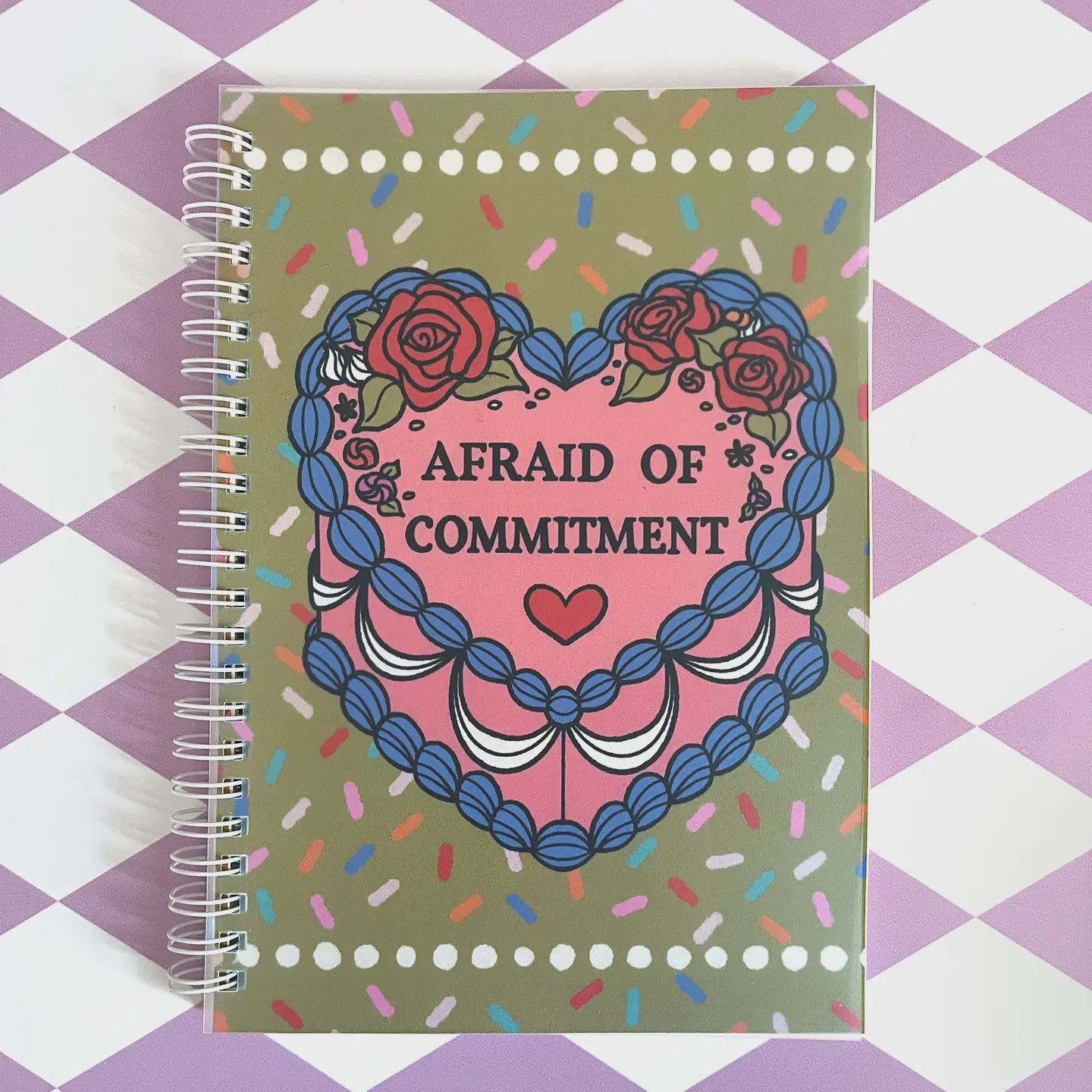 Afraid of Commitment Sticker Book