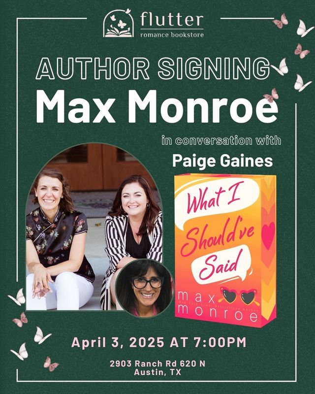 Max Monroe in Conversation with Paige Gaines