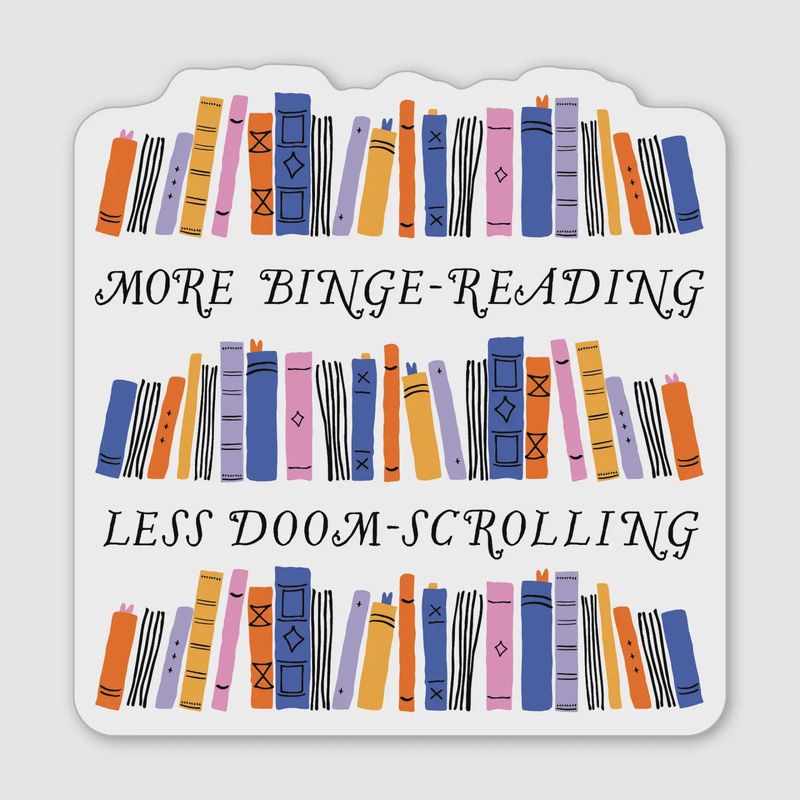 More Binge Reading Sticker