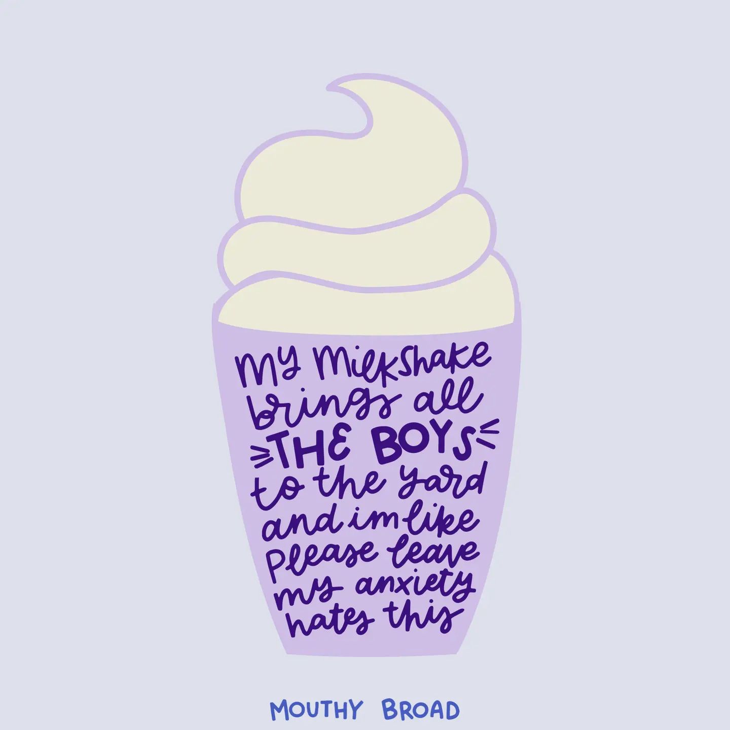 My Milkshake Brings Sticker