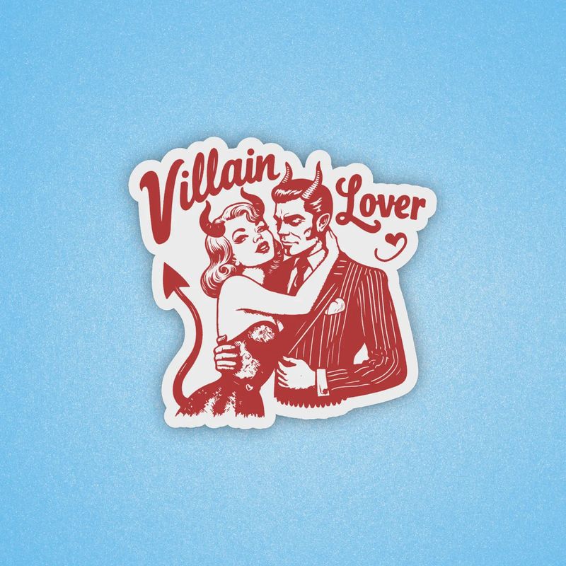 Villain Lover Sticker