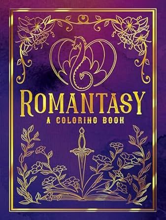 Romantasy: A Coloring Book