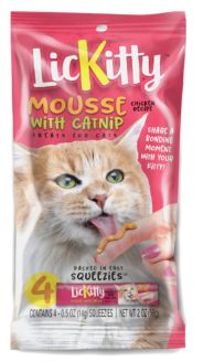 Lickitty Mouse Cat Nip Squeezies-2 oz