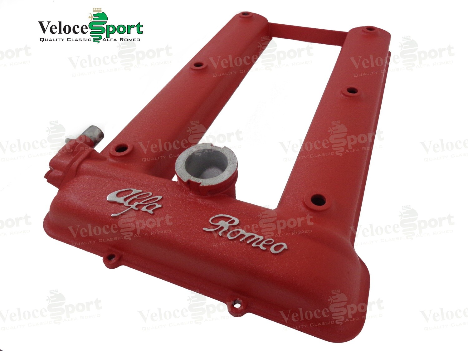 Alfa Romeo Cam Cover Red Crinkle Finish