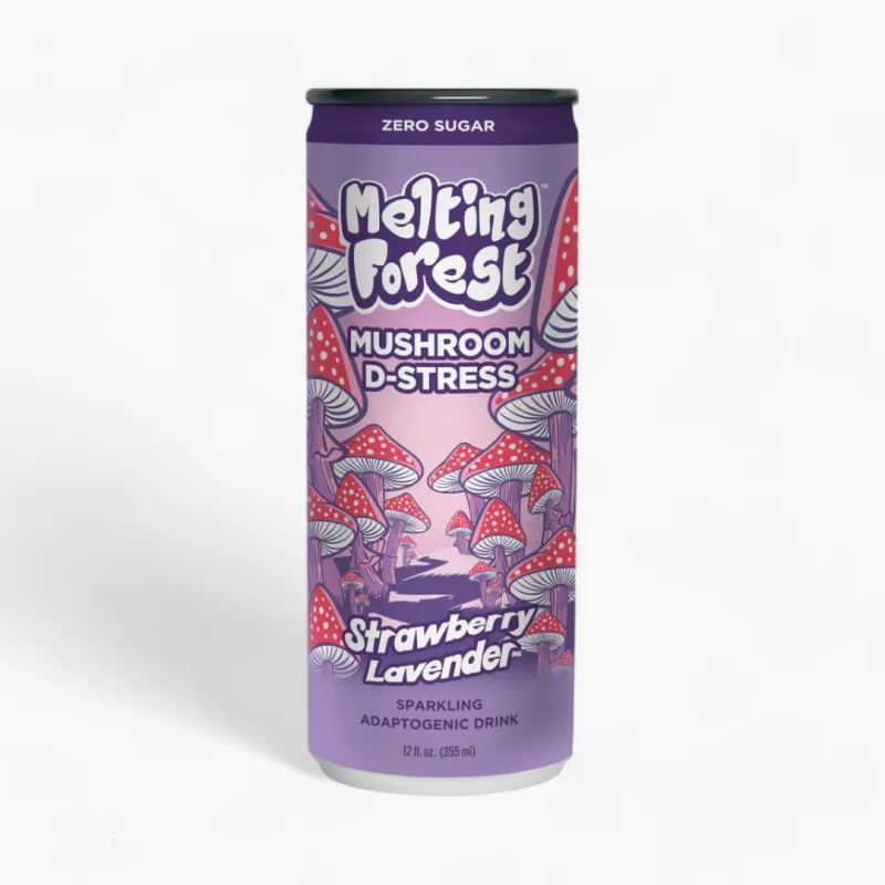 Melting Forest Sparkling Water D-Stress STRAWBERRY LEMONADE 355mL