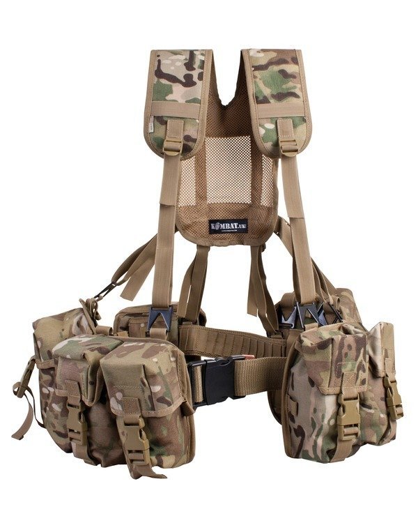 British Army Style New Kombat UK Multicam PLCE Webbing