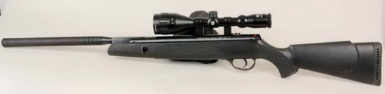 Webley VMX Quantum with Over Sleeved Silencer Pellet .22 Air Rifles