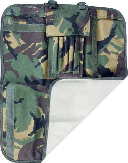 British Army New Web-tex Map case DPM IRR. Zipped map case with Velcro ...