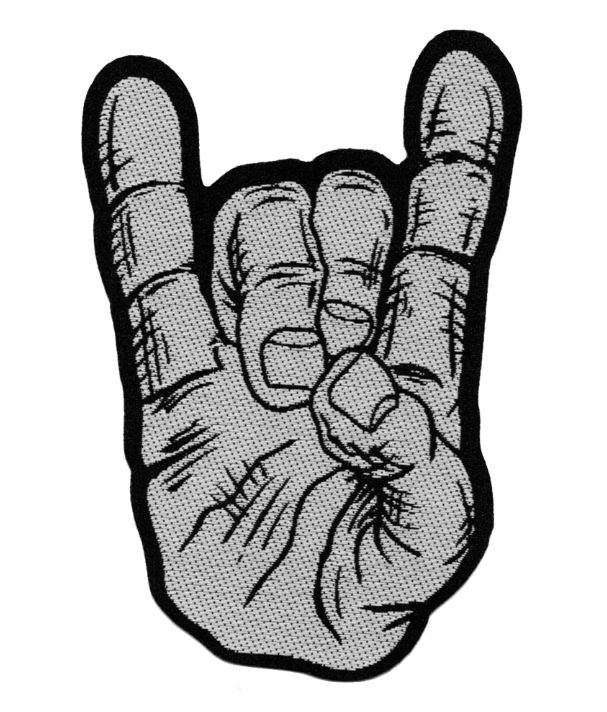 Devil Horns Salute - Generic Patch