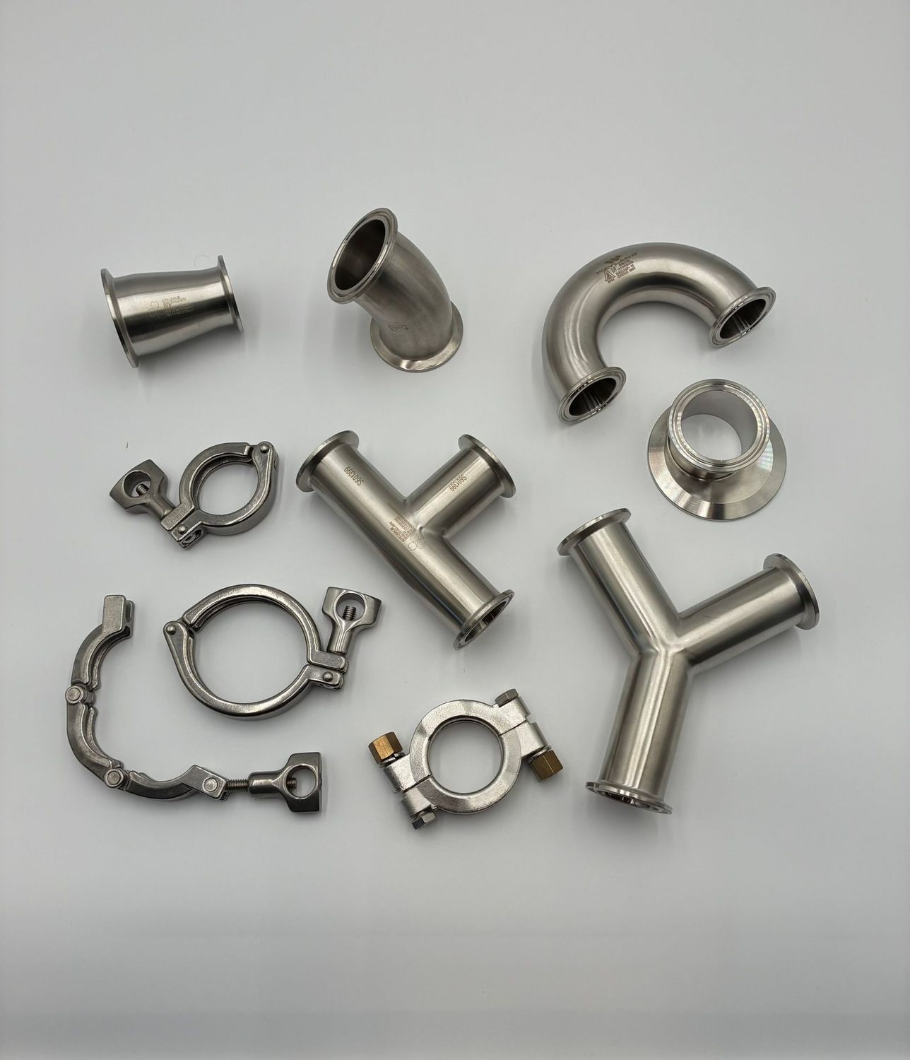 Tri-Clover (TC) Clamps, Fittings & Gaskets - Store - Crush Fabrication