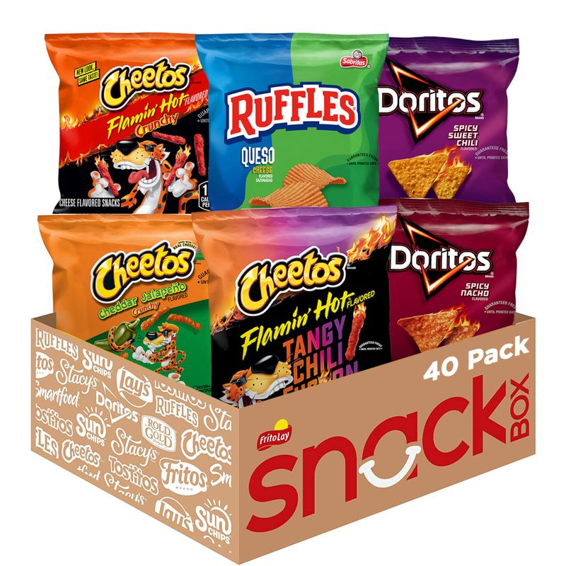 Frito Lay Cheesy Spicy Sweet Variety Pack, 1 Ounce (Pack of