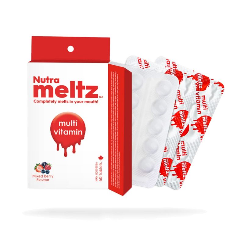 Nutra meltz Multivitamin for Men & Women - Multimineral Supplement ...