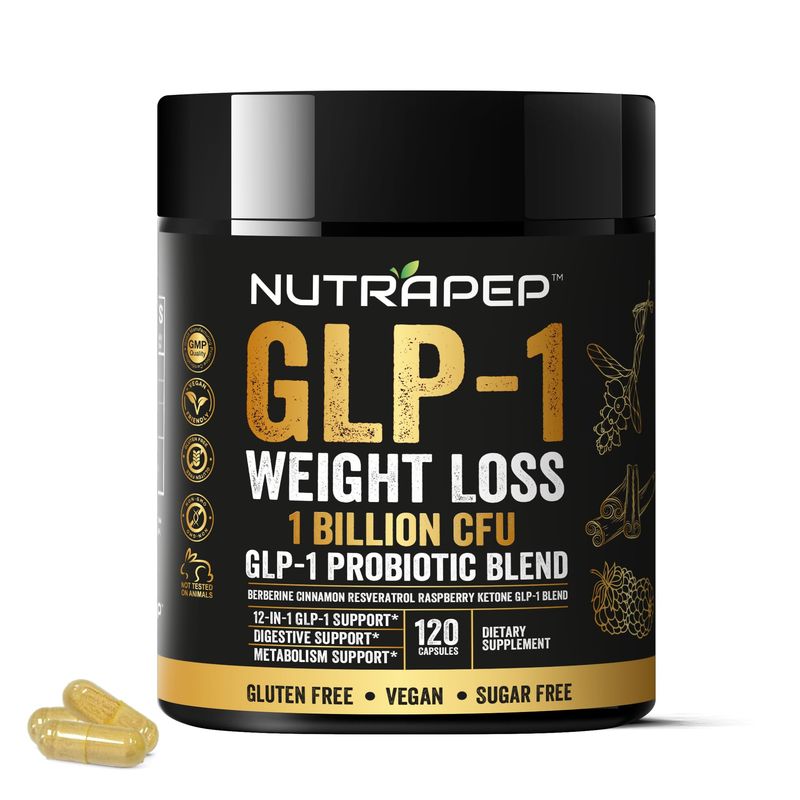 NutraPep GLP-1 Probiotic Weight Loss Supplement - Glp1 Booster with ...