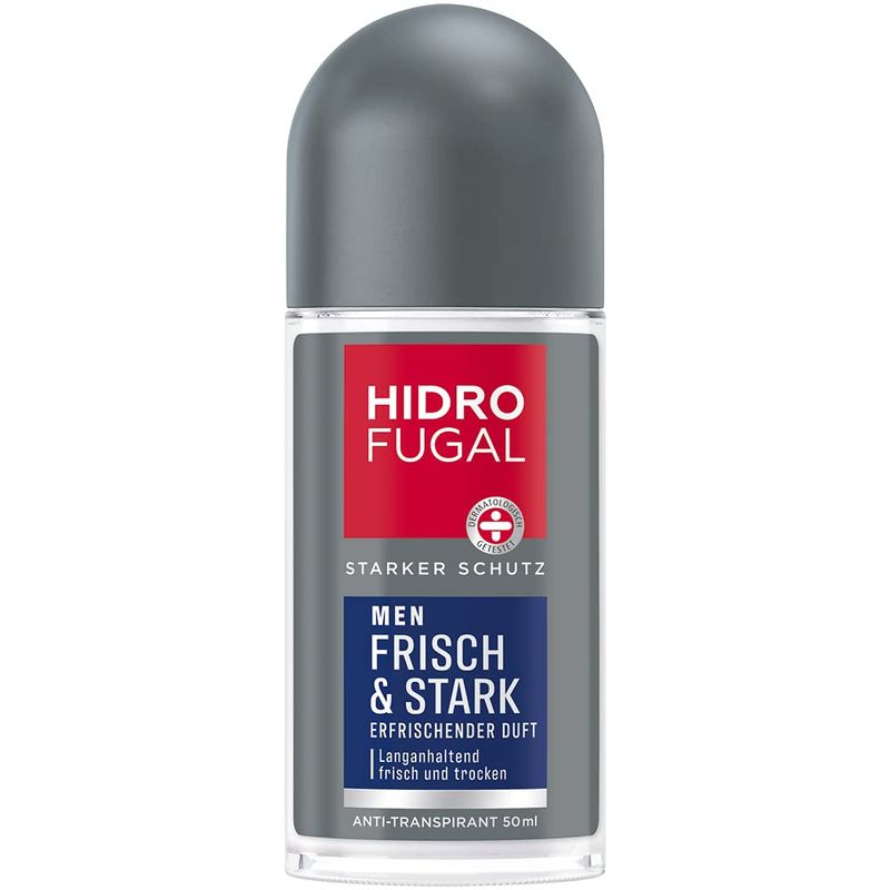 Hidrofugal Men Fresh Stark Roll-On (50 ml), Strong Antiperspirant ...