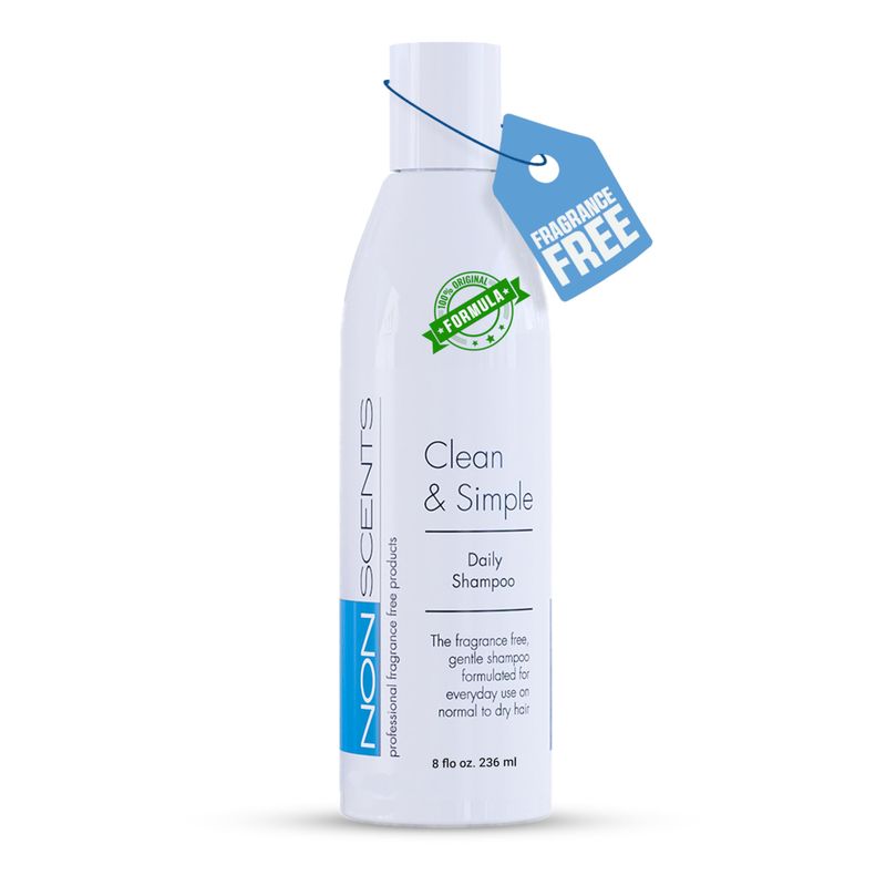 Nonscents Original Formula Fragrance Free Shampoo, Hypoallergenic for ...