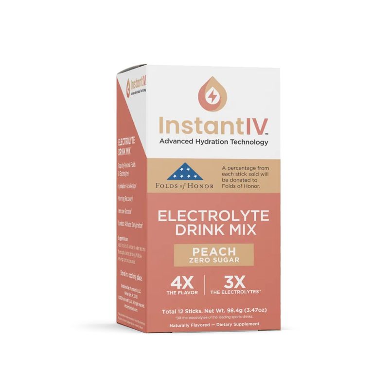 instant IV Electrolytes Powder - 3X Electrolytes, Zero Sugar with ...