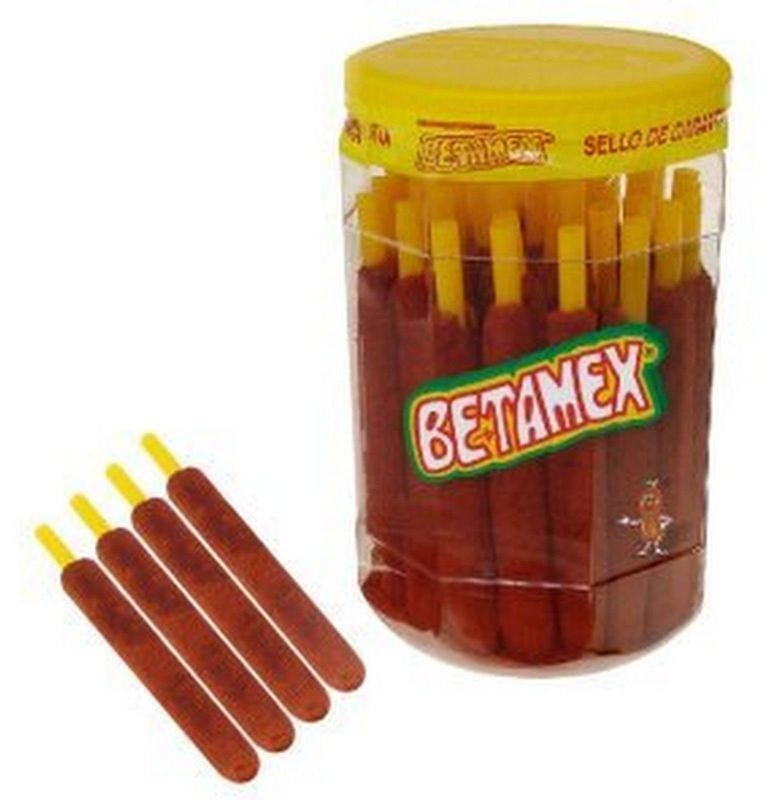 Banderilla Tarugos Tamarindo Chile Mexican Tamarind Candy Sticks 50 Pc