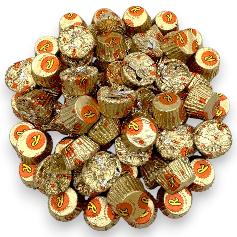 Reeces Milk Chocolate Miniature Peanut Butter Cups, Individually ...
