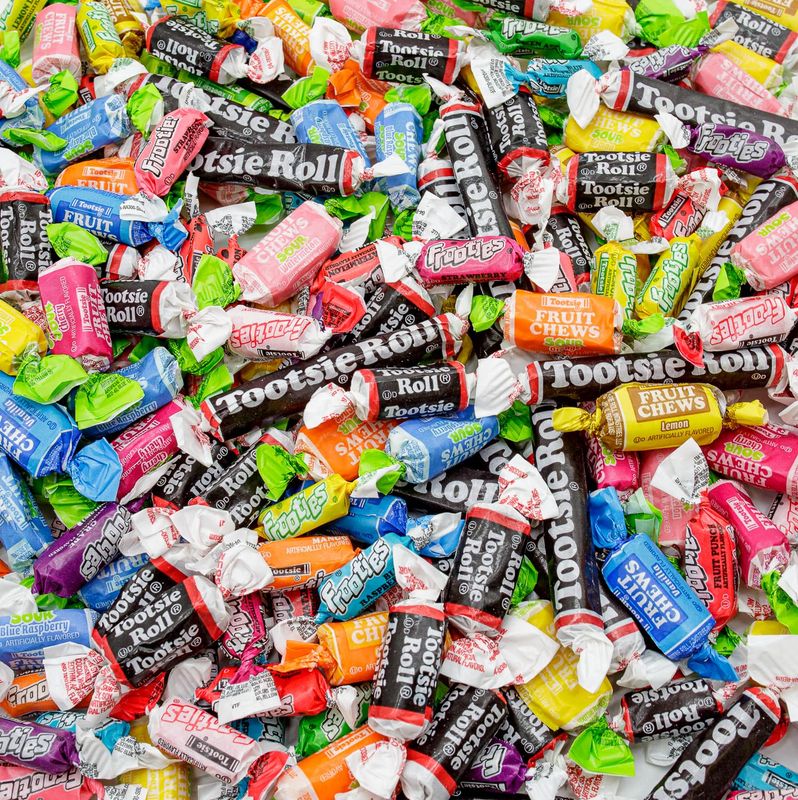 Chew Candy Ultimate Variety Pack 5 Pounds - Assorted, 5 Types of Candy ...