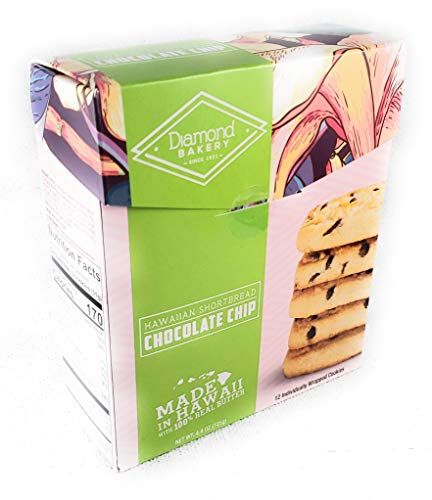 Diamond Bakery Chocolate Chip Hawaiian Macadamia Nut Shortbread Cookies ...