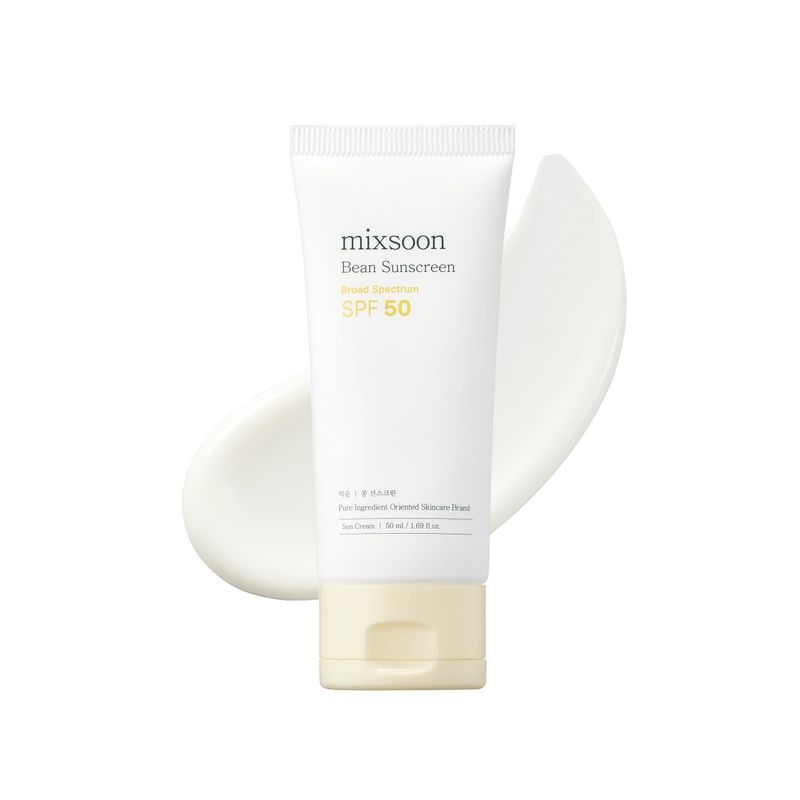 mixsoon Bean Sunscreen 1.69 Fl. Oz. / 50ml SPF 50 Airy Texture Type ...
