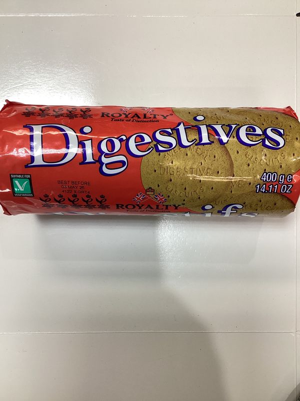 Royalty Digestive biscuits 400g