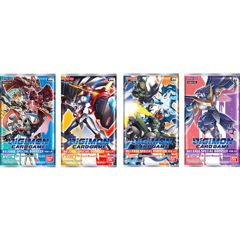 DIGIMON: RELEASE SPECIAL BOOSTER VER.1.5 [BT01-03]