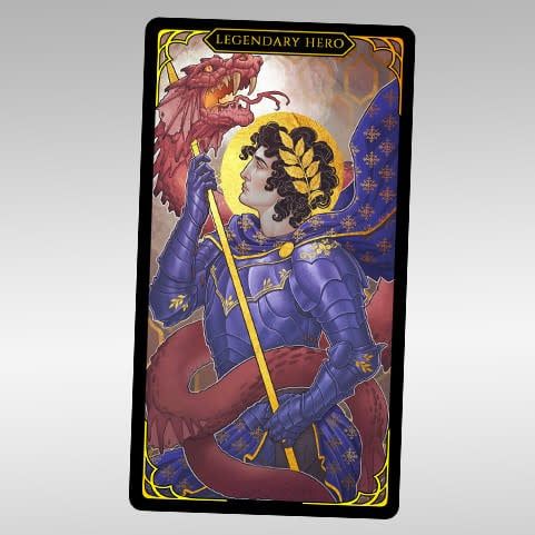 FATUM LEGENDARY HERO FOIL CARD