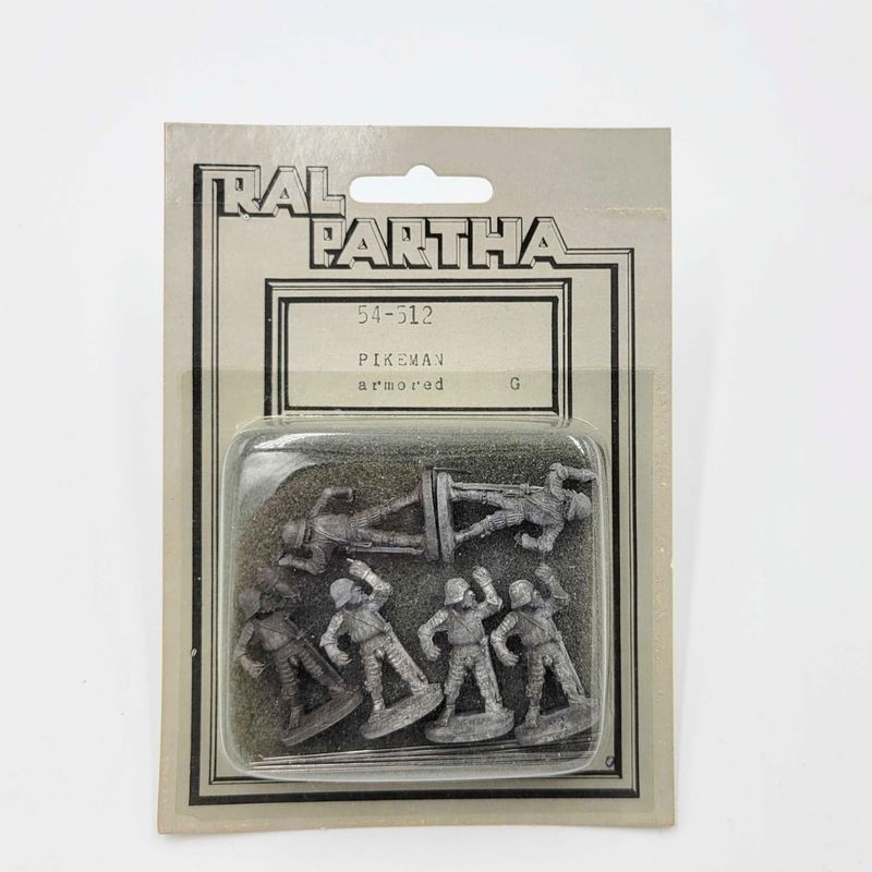 PIKEMAN, ARMORED, RAISED PIKE (6)