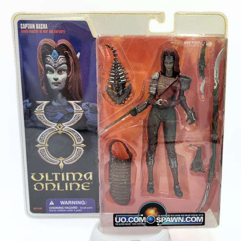 ULTIMA ONLINE ACTION FIGURE - CAPTAIN DASHA (2002)
