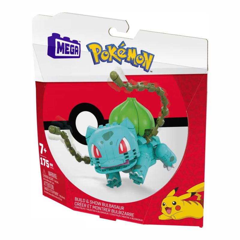 MEGA CONSTRUX POKEMON BUILD & SHOW BULBASAUR
