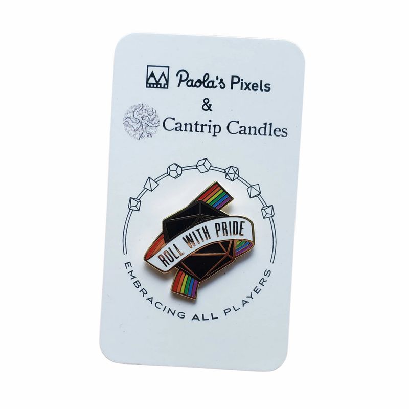 PIN: ROLL WITH PRIDE