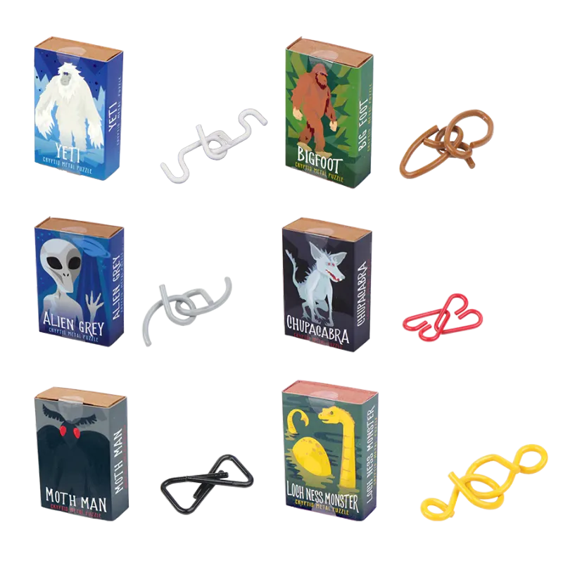 CRYPTID METAL PUZZLE ASSORTMENT