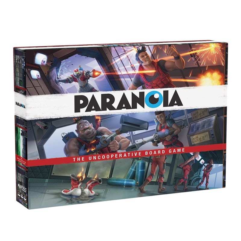 PARANOIA THE UNCOOPERATIVE BOARD GAME