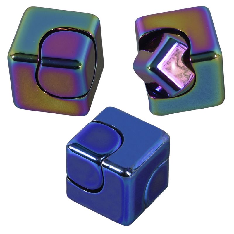 FIDGET SPIN CUBE (ASSORTED)