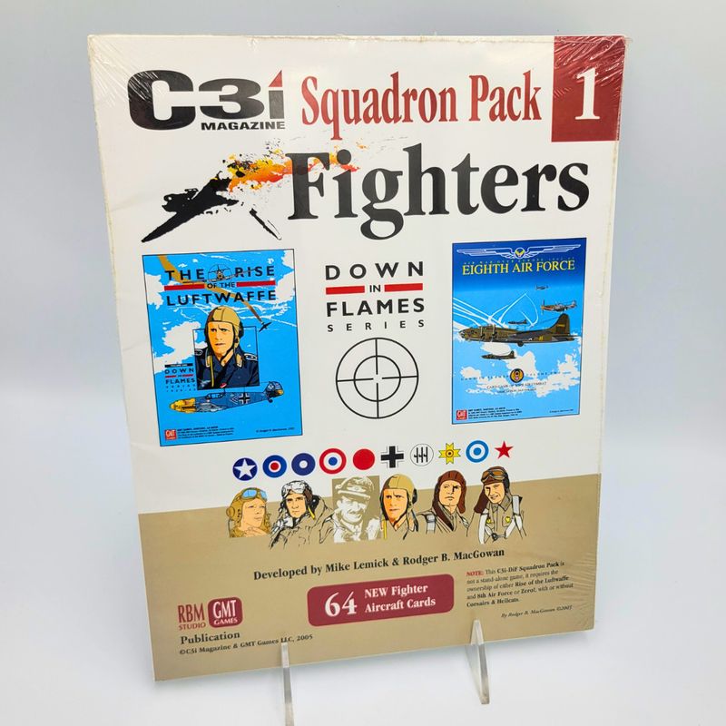 C3i MAGAZINE - DOWN IN FLAMES SERIES: SQUADRON PACK 1 - FIGHTERS